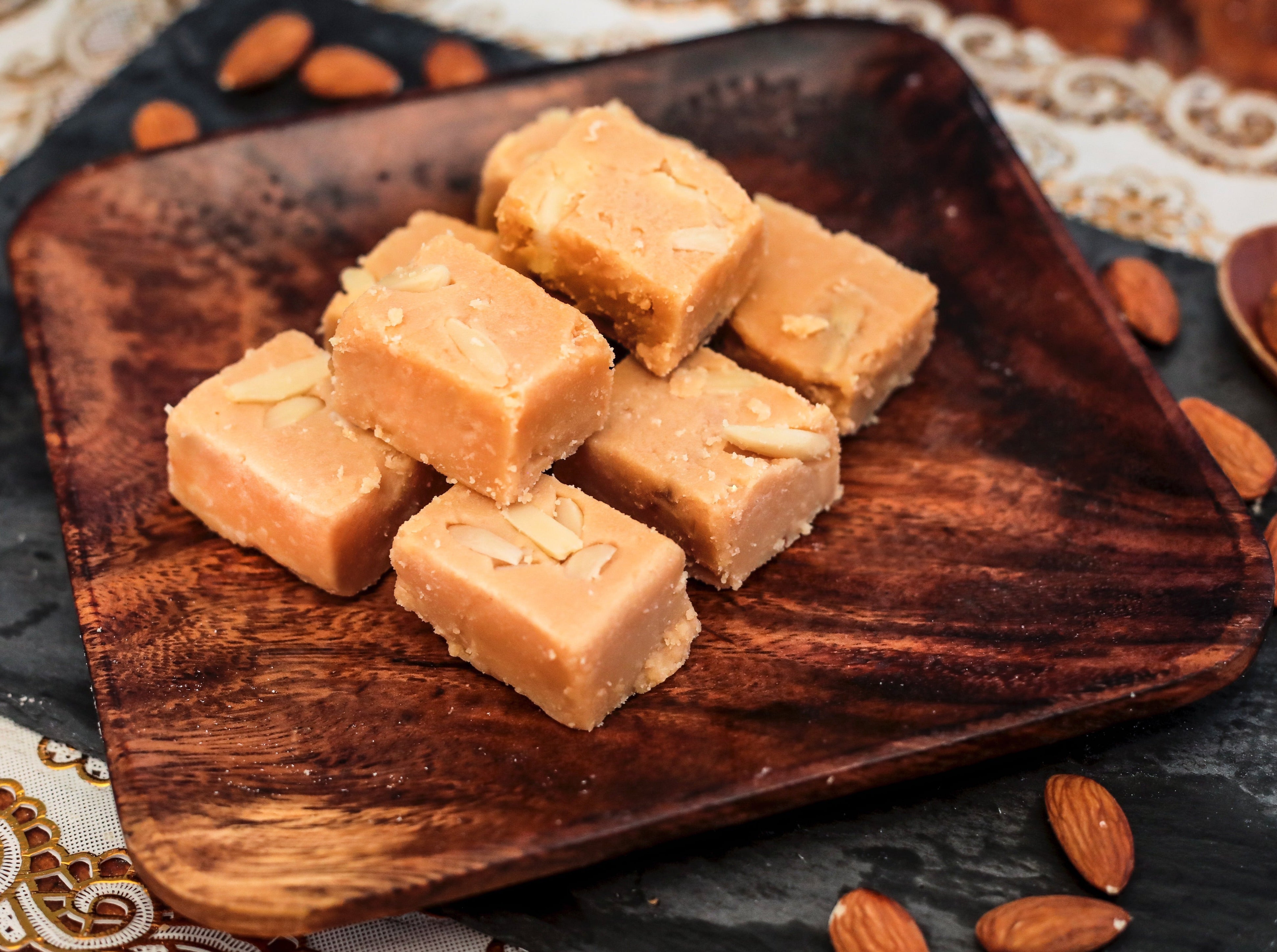 Almond Barfee – Shaheen Sweets